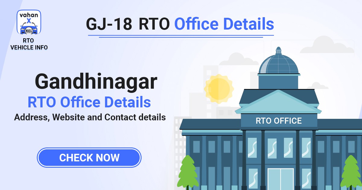 Gandhinagar RTO Office Details – Address, Services & Contact Details
