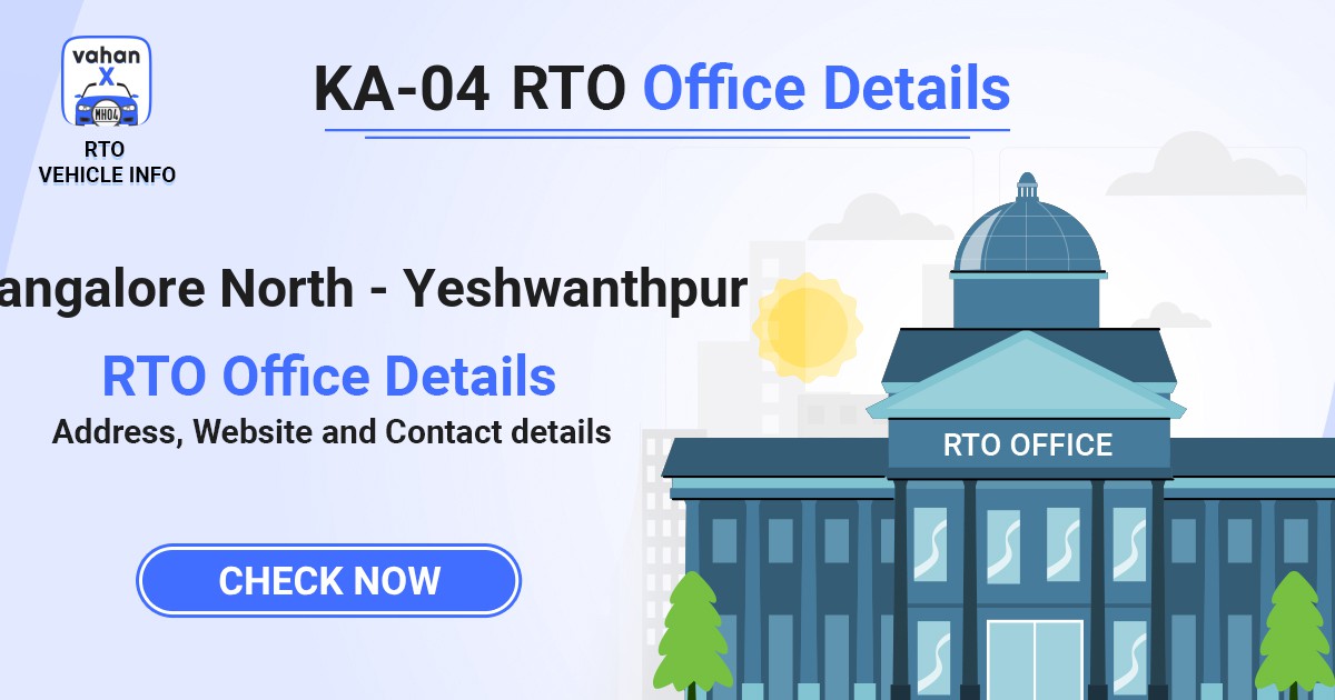 Bangalore North - Yeshwanthpur - 5621 RTO Office Details – Address ...