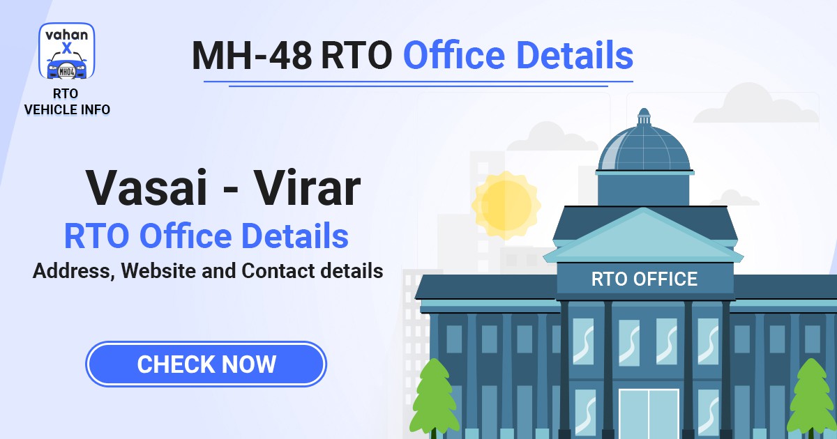 Vasai - Virar RTO Office Details – Address, Services & Contact Details