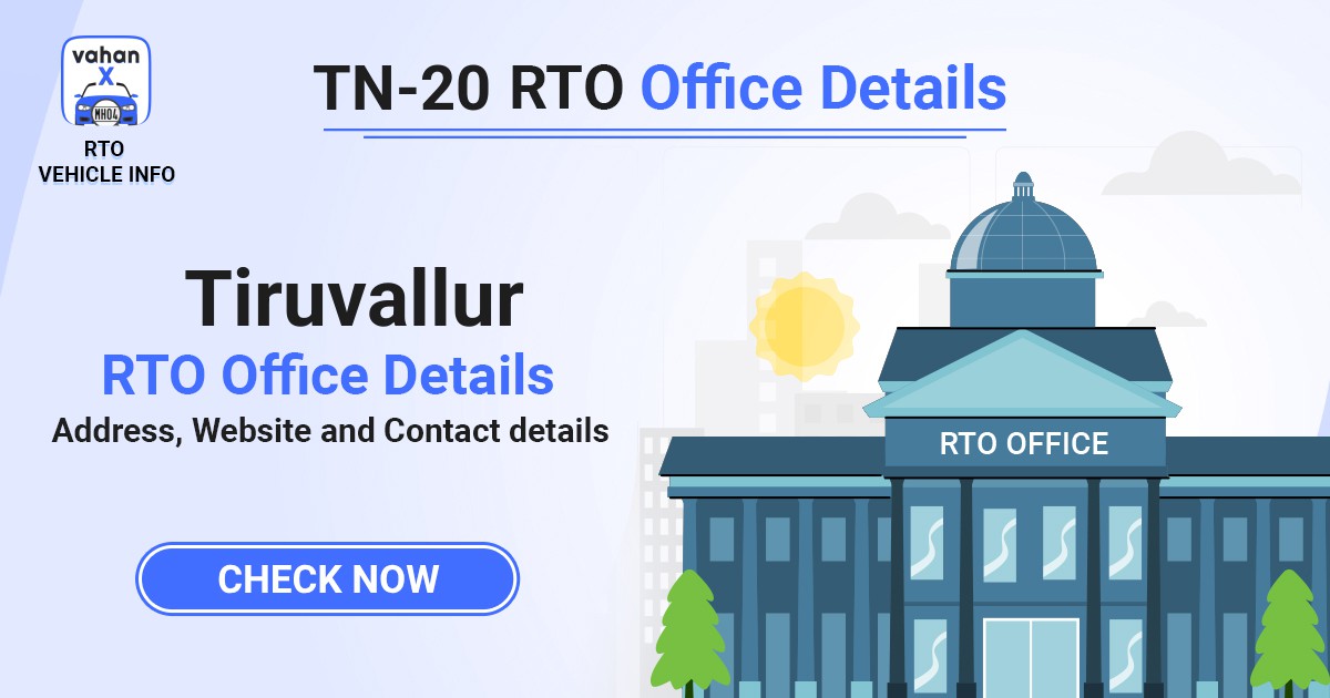 Tiruvallur RTO Office Details – Address, Services & Contact Details