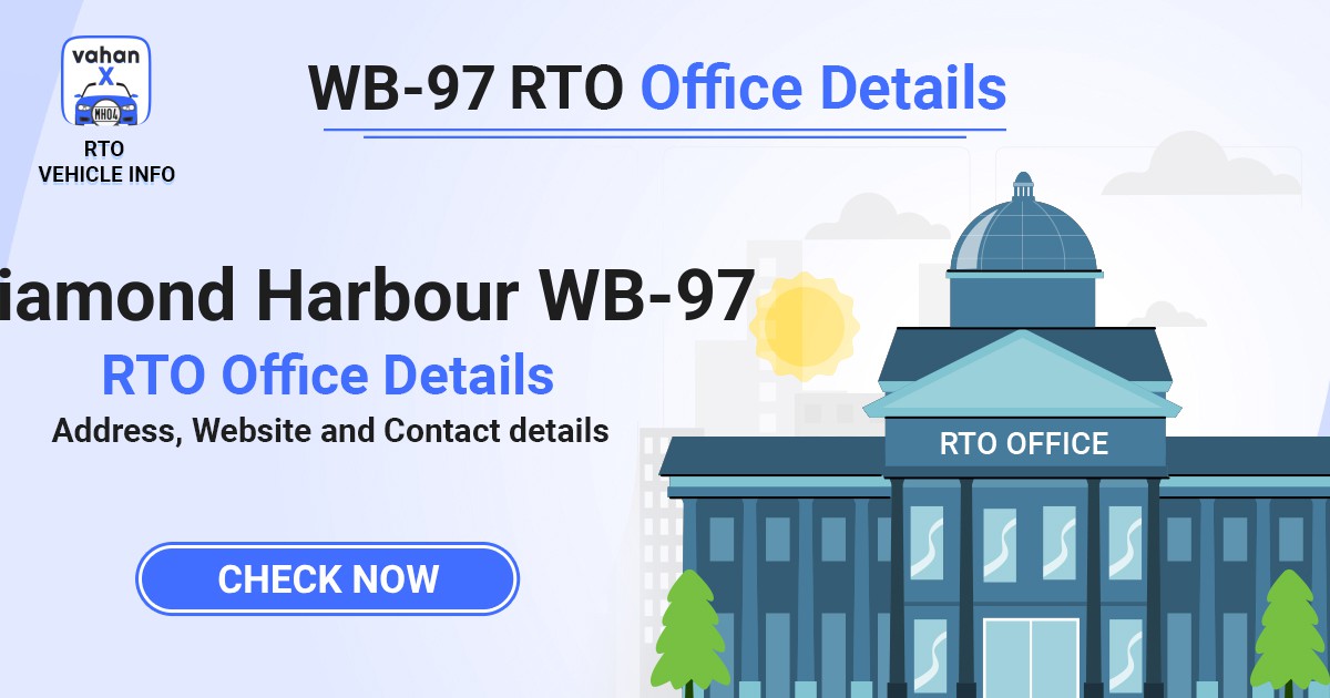 WB-97 RTO Office Details - Diamond Harbour WB-97